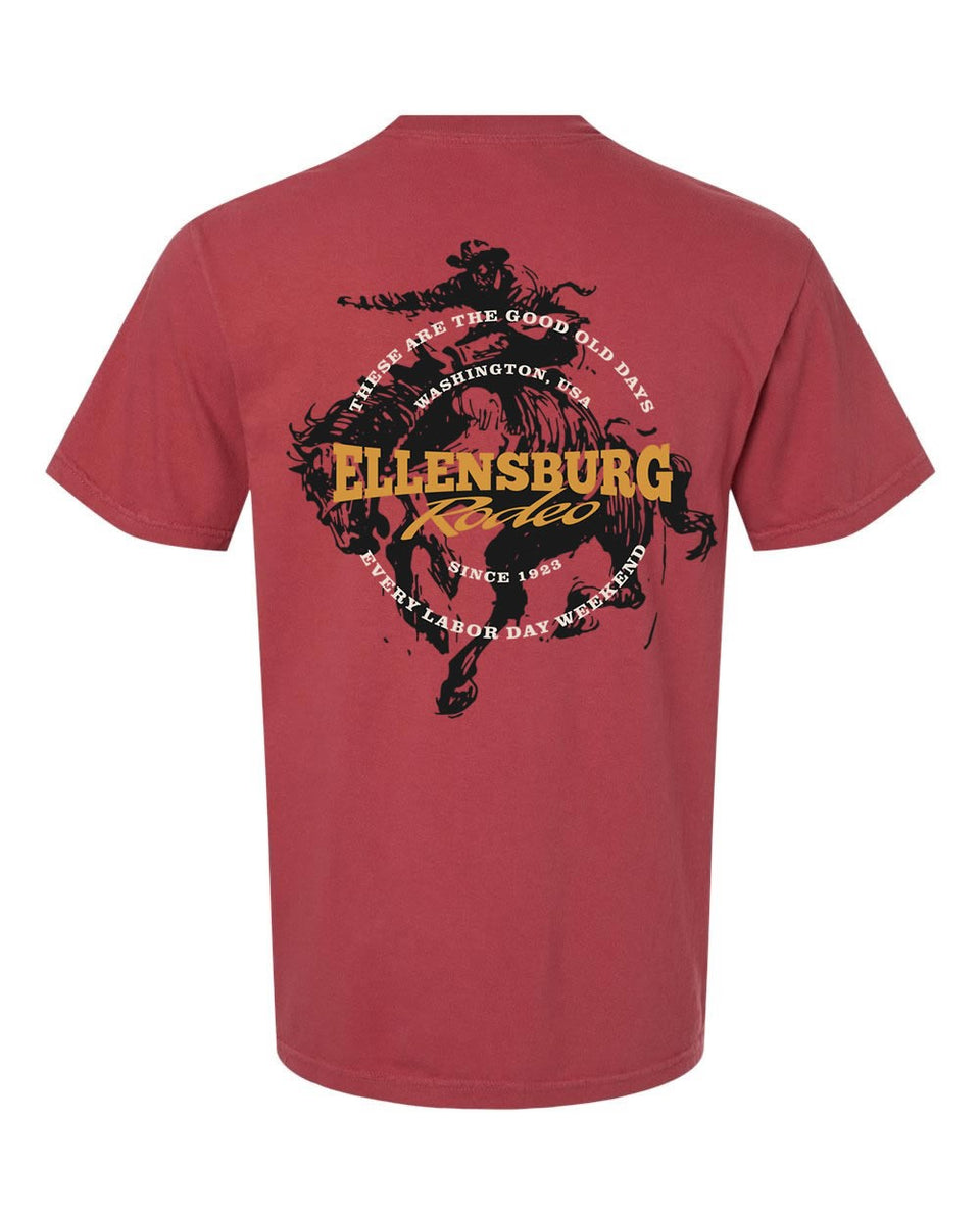Heather Red Good Old Days Adult T-Shirt – Ellensburg Rodeo