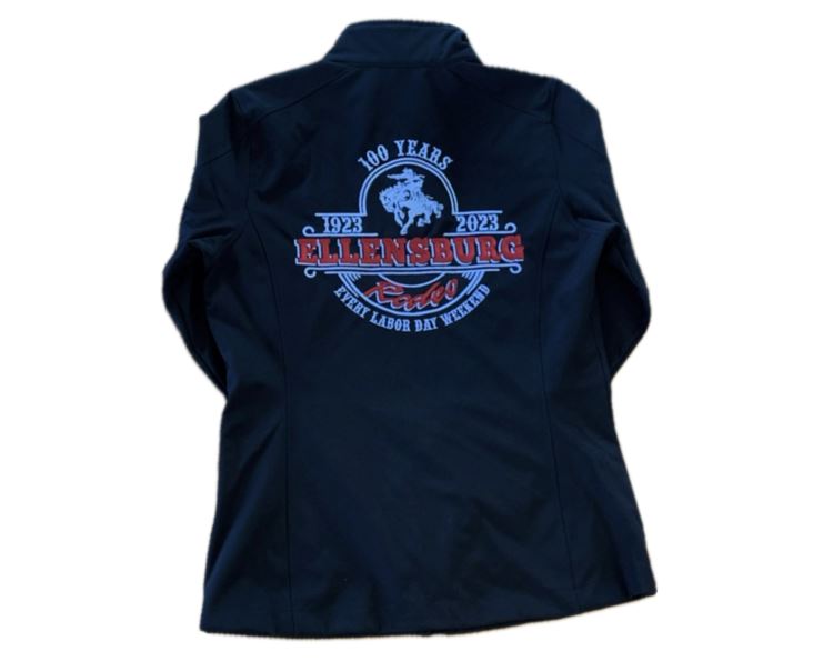 100th Soft Shell Ladies Jacket – Ellensburg Rodeo