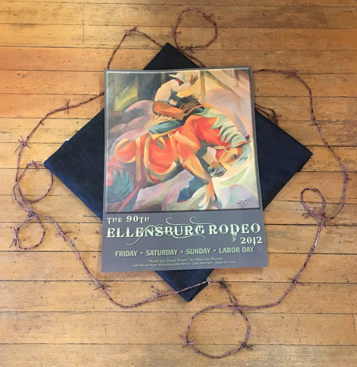 Poster - 2012 – Ellensburg Rodeo