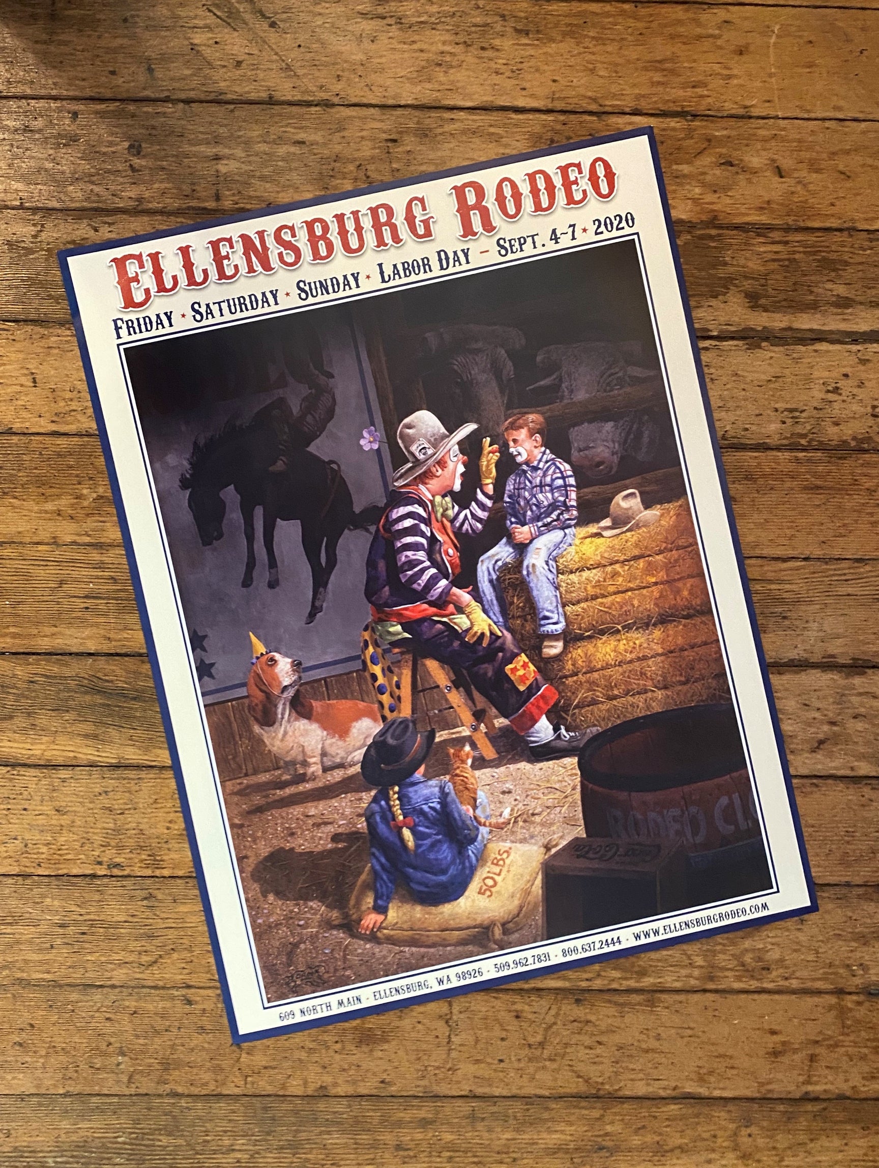 Poster - 2020 – Ellensburg Rodeo
