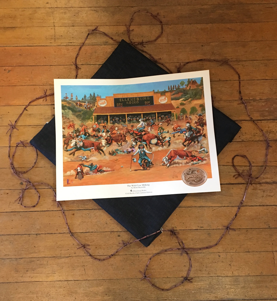 Poster - Boots Reynolds – Ellensburg Rodeo